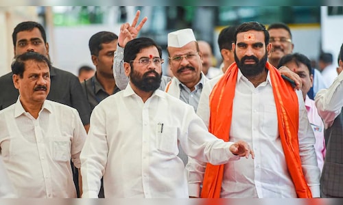 Shiv Sena Eknath Shinde faction gets 'shield and sword' election symbol ...