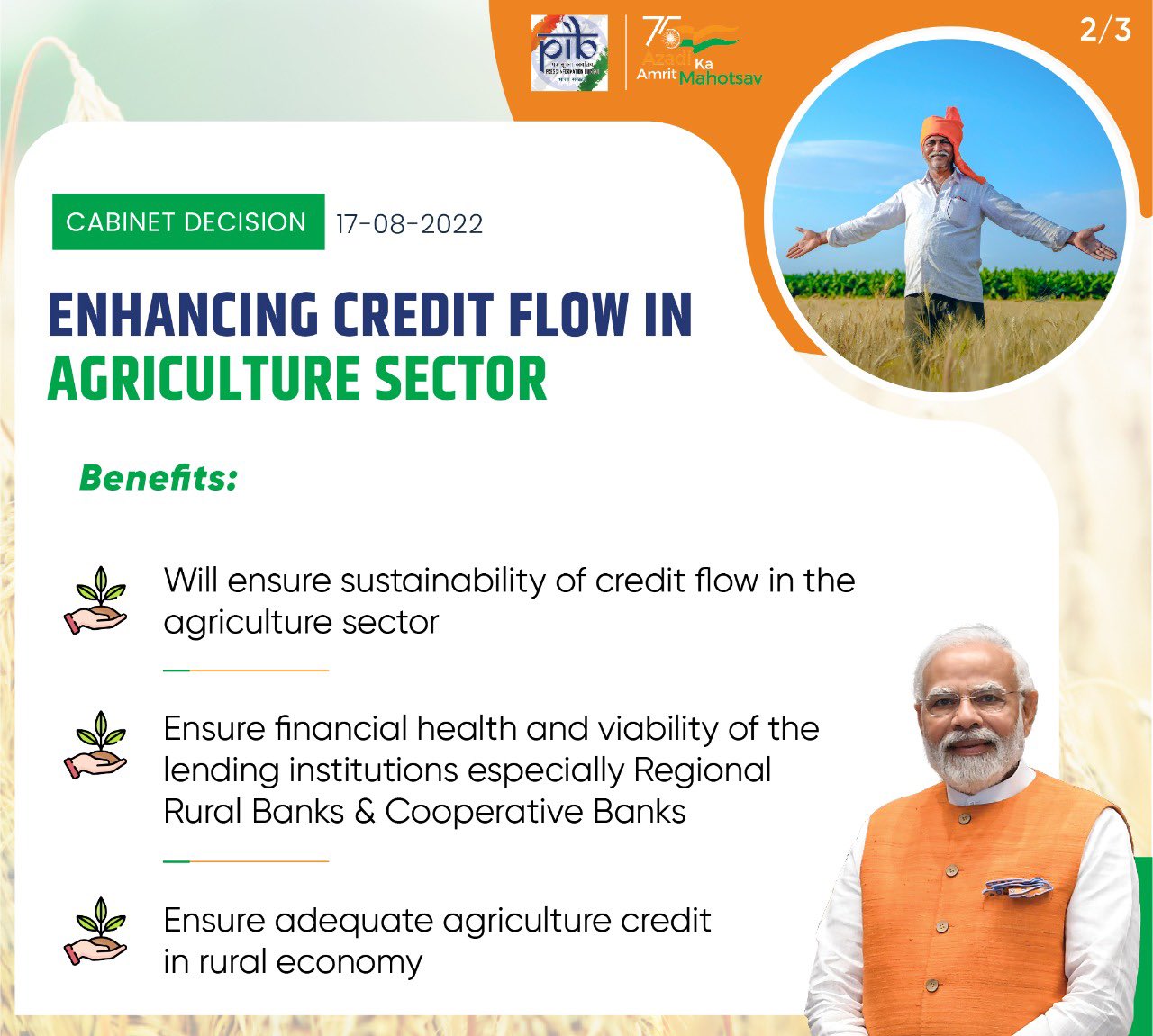 Farmers get a leg-up as govt okays higher interest subvention for agri ...