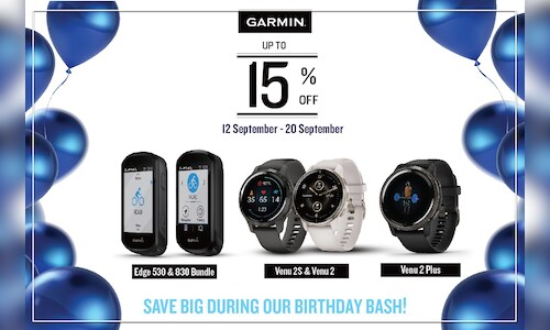 Garmin India offers discounts up to Rs 10,000 on completing 33 years ...