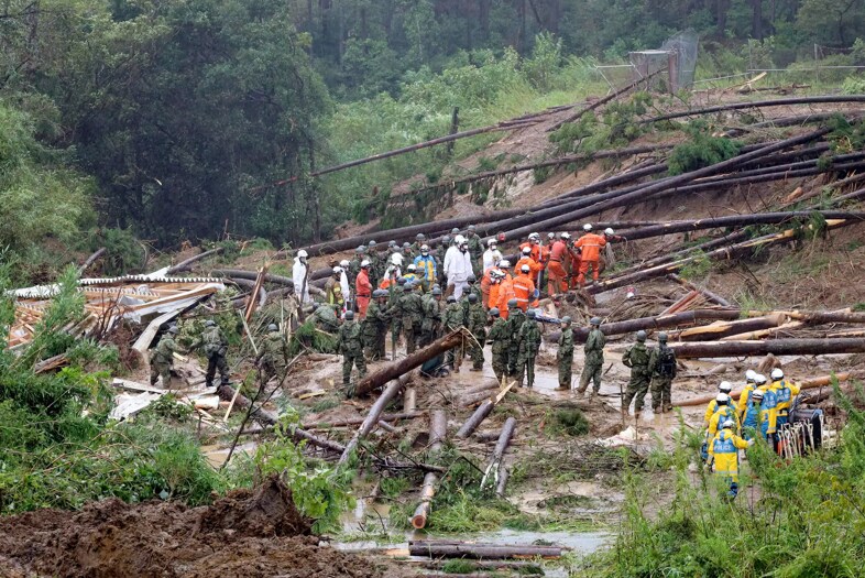 Typhoon Nanmadol: Storm damages space center in Japan, injures 100 ...