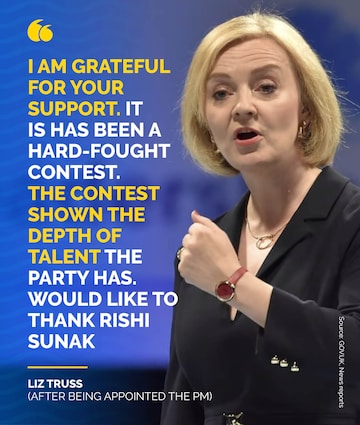 Liz wins UK's Trusst — Meet the ‘New Iron Lady’ of Britain - CNBC TV18