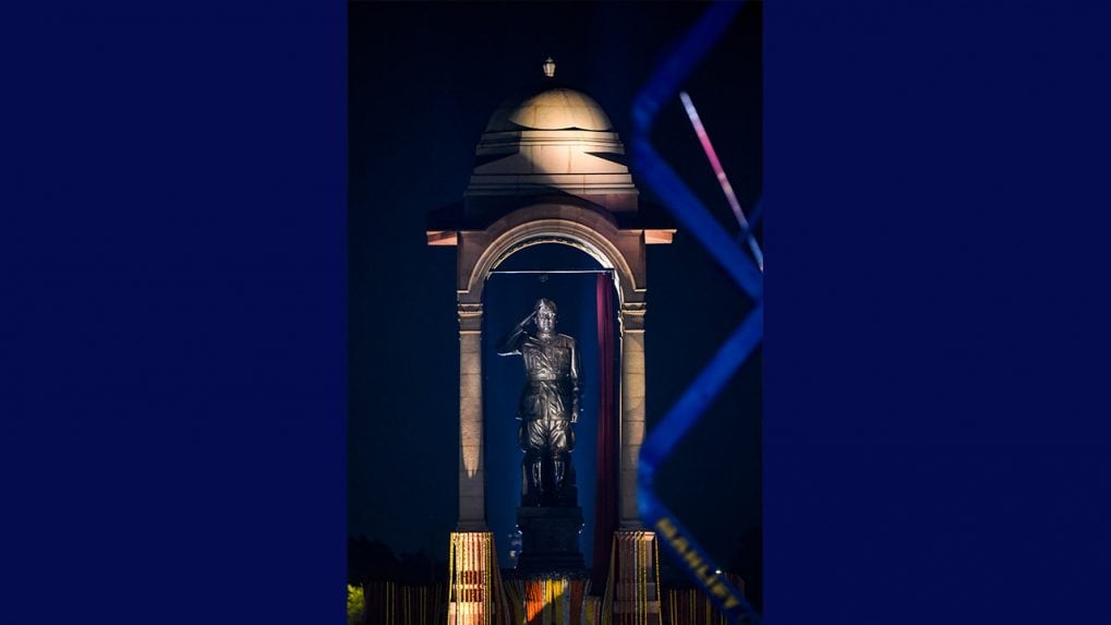 PM Modi unveils Netaji Bose statue at India Gate & inaugurates Kartavya ...