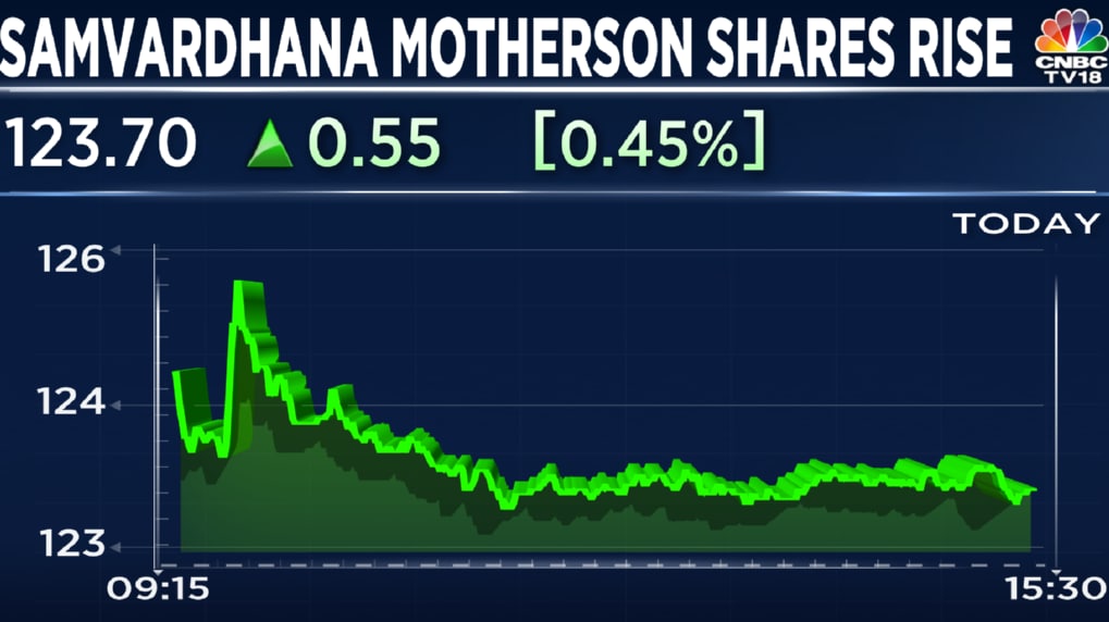Samvardhana Motherson shares rise with large volumes — here's why