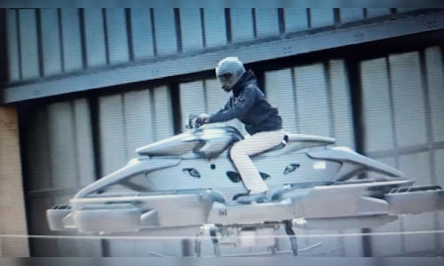 World's first flying bike - CNBC TV18