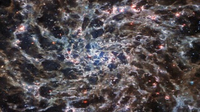 NASA's James Webb Telescope reveals the spooky infrared 'bones' of a ...