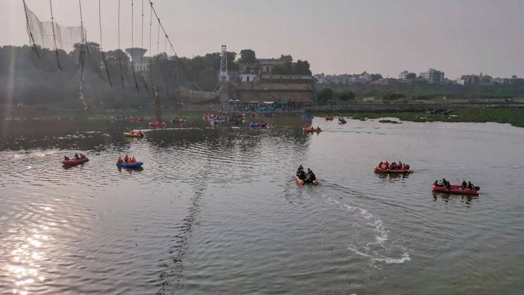 Morbi bridge collapse: Rescue operation continues as Gujarat observes ...