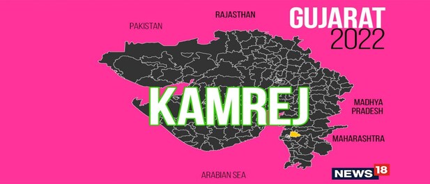Kamrej Election Result 2022 LIVE: BJP wins seat for third time in a row