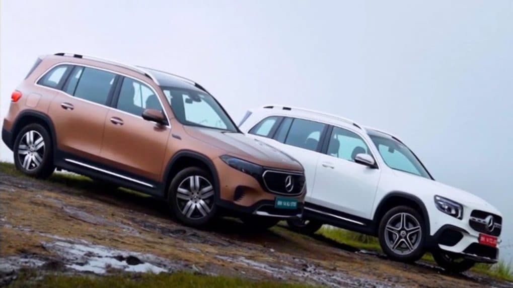 Overdrive reviews Mercedes-Benz GLB vs EQB and 2022 Audi Q3