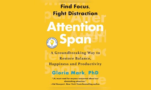 Bookstrapping: Attention Span by Dr Gloria Mark - CNBC TV18