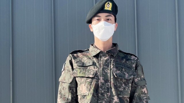 BTS’ Jin shares first pics after joining military service, says 'I’m ...