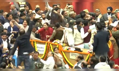 Delhi Mayor Election Highlights: AAP-BJP clash postpones voting, oath ...