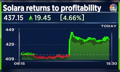 Solara Active Pharma shares end higher after return to profitability ...