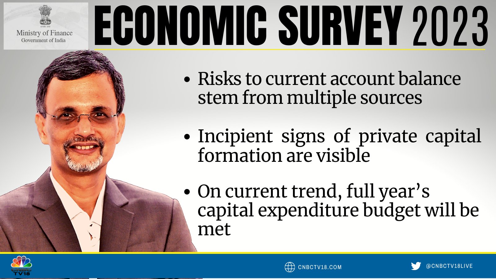 Economic Survey 2022-2023 likely to peg FY24 GDP growth at 6%-6.8%