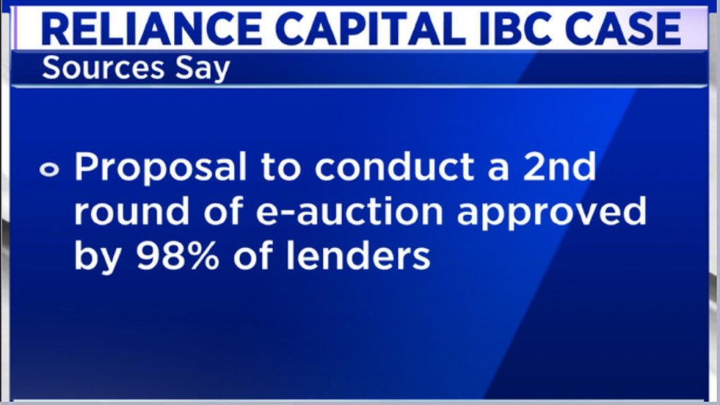 Reliance Capital IBC case | 2nd round of e-Auction approved