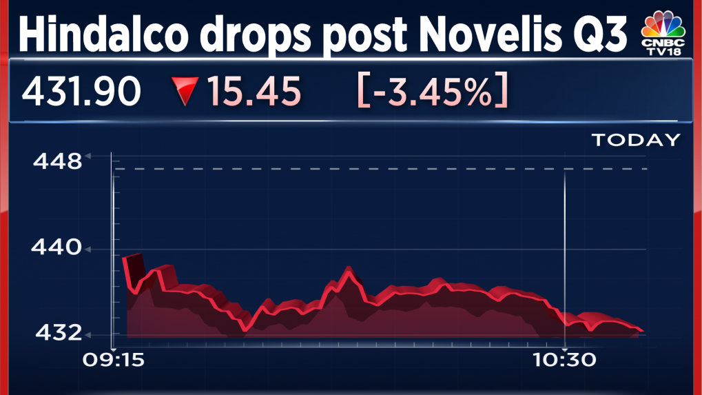 Hindalco among top losers on Nifty 50 after weak Novelis results