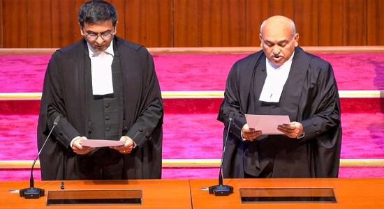 Five Supreme Court Judges sworn in by Chief Justice of India DY Chandrachud