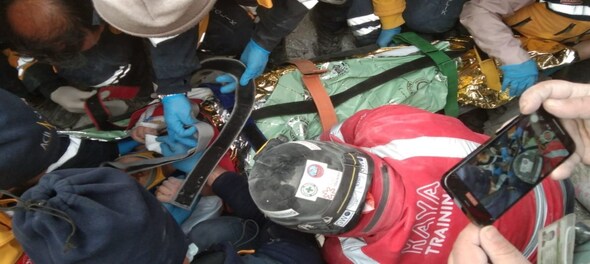 Indias Ndrf Team Rescues 8 Year Old Girl Alive From Earthquake Hit