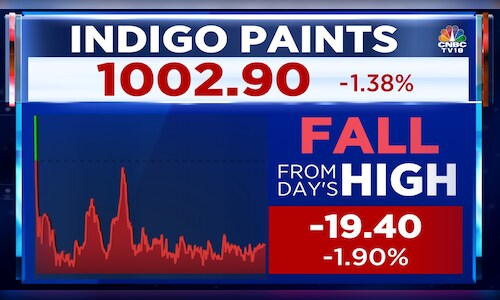 Indigo Paints shares down over 30% from IPO price, fall to another 52 ...