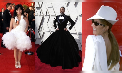 As Oscars night nears, a look at 5 most shocking outfits on the red ...