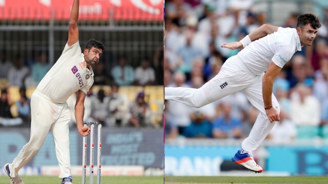 R Ashwin drops six points, tied with England fast bowler James Anderson ...