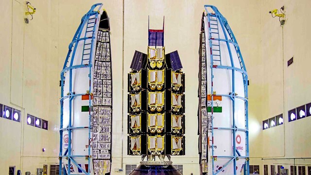 ISRO launches 36 satellites of OneWeb: See pics - CNBC TV18