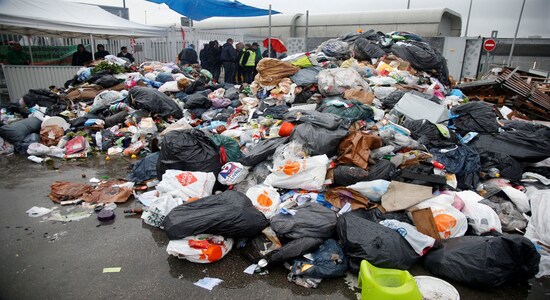 Garbage in Paris: Overflowing bins, stench of rotting food taints ...