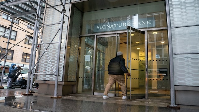 After SVB collapse, Moody's downgrades Signature Bank to junk, six ...