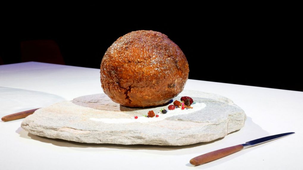 No animals were killed in the making of this giant meatball of extinct ...