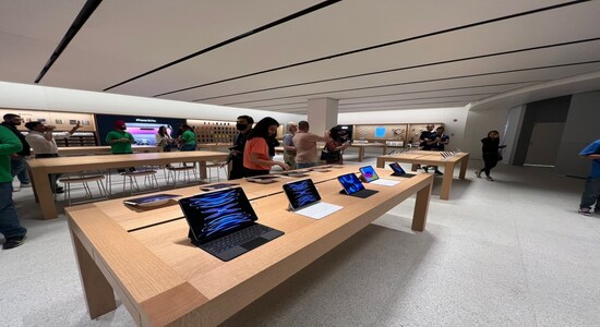 Apple Saket opens its doors to public – Here's a sneak peek - CNBC TV18
