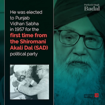 Former Punjab CM Parkash Singh Badal passes away at 95 - CNBC TV18