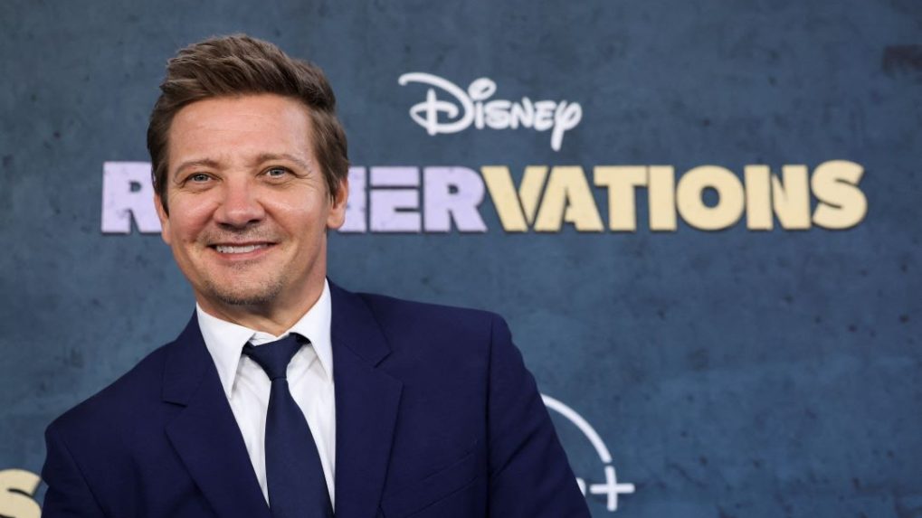 Jeremy Renner walks red carpet at Rennervations premiere three months ...
