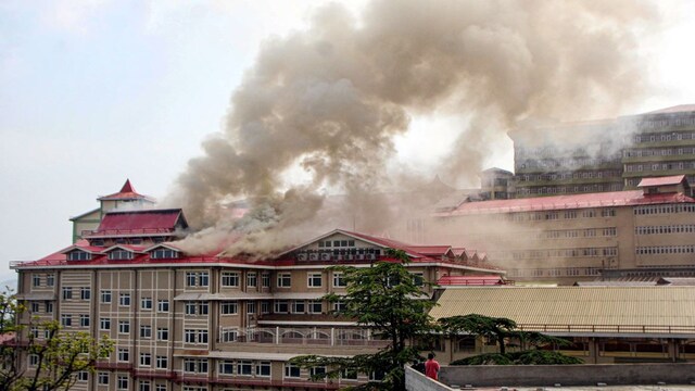 Fire at new OPD block at IGMC in Shimla, around 250 people evacuated ...