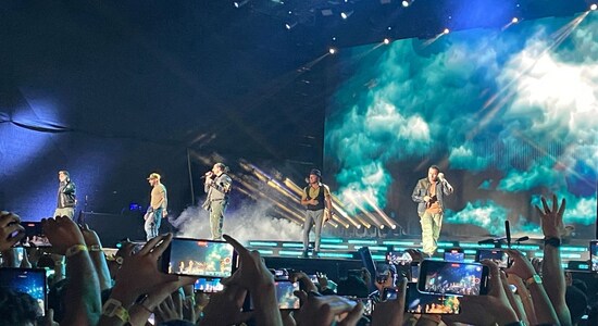 Backstreet Boys Concert: Fans throng Jio World Gardens as the iconic ...