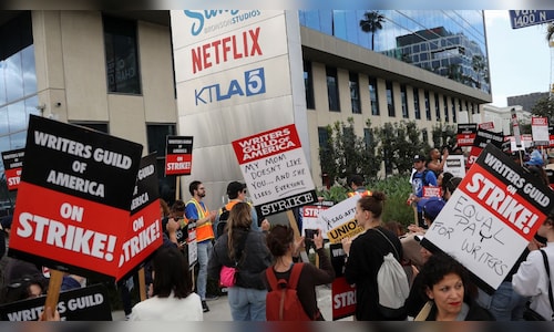 Hollywood writers strike near 100-day mark, writers and studios meet to ...