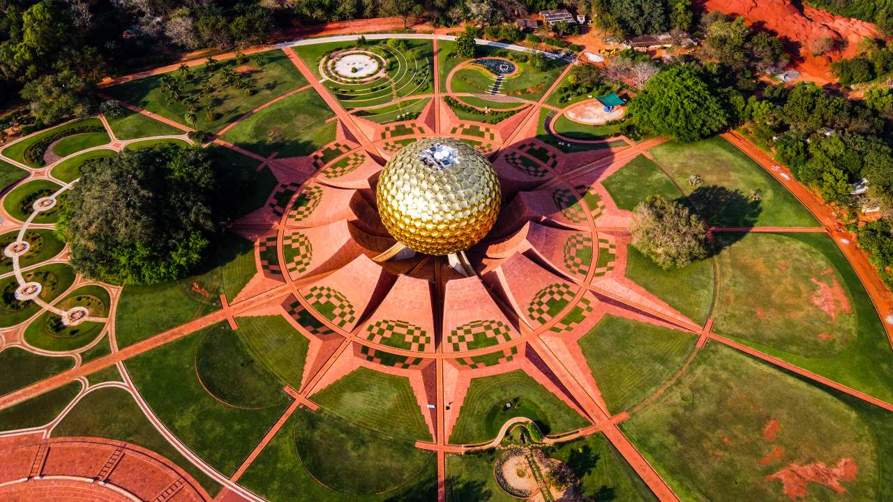 Auroville: A universal town where you can live in peace and progressive ...