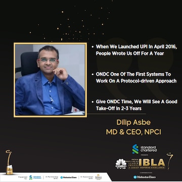 Outstanding Contribution to Brand India: NPCI Chief Dilip Asbe Honored ...