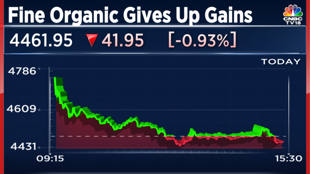 Fine Organic shares give up intraday gains, end lower despite strong Q4 ...