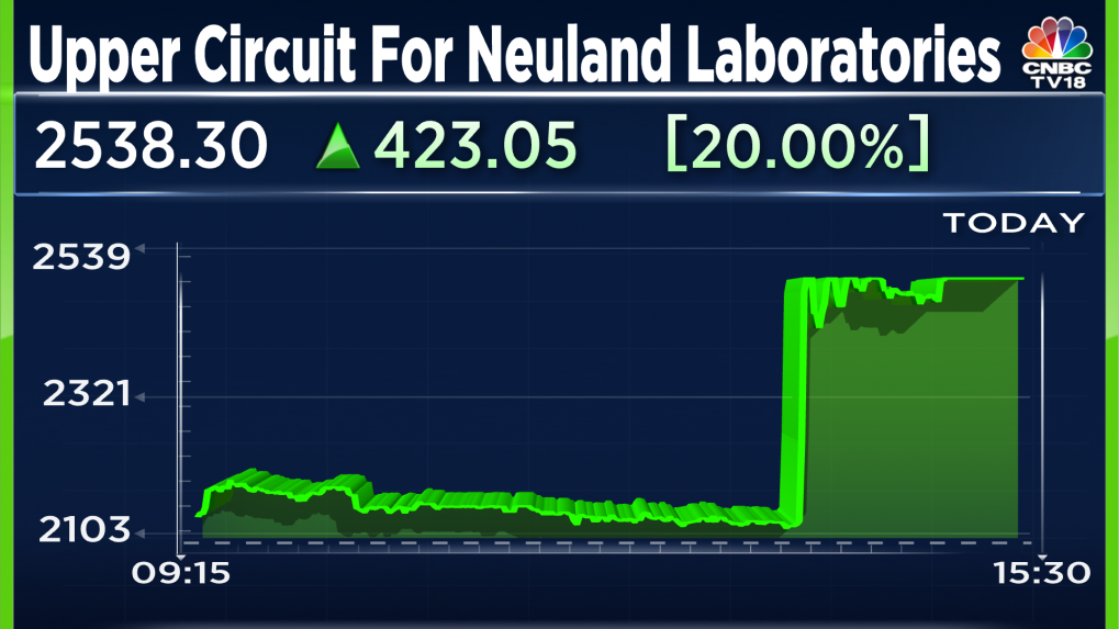 Neuland Laboratories shares end at 52-week high on record high ...