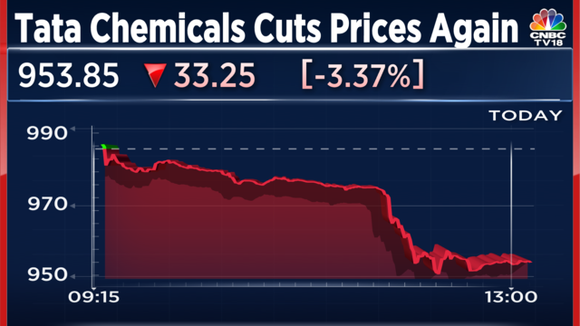 Tata Chemicals cuts soda ash prices by 3.5% to the lowest level in 15 ...