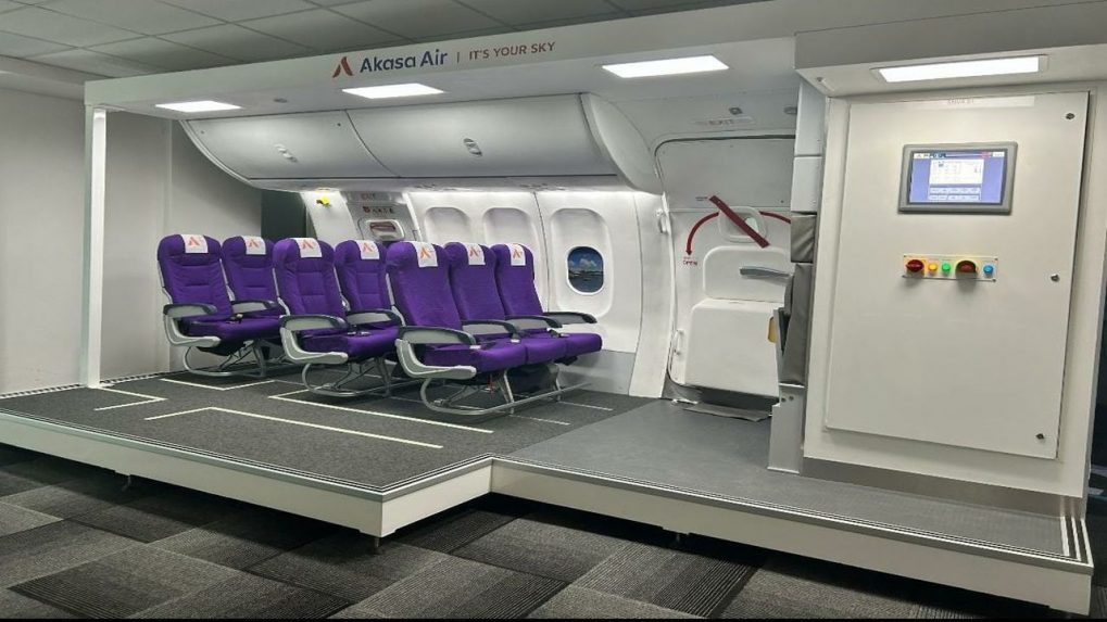 Akasa Air expands training centre, boasts of India's only 'door trainer'