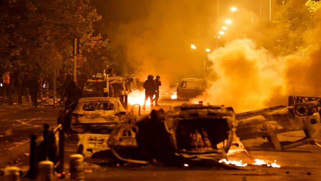 17-year-old's death in police shootout leads to riots in France - CNBC TV18