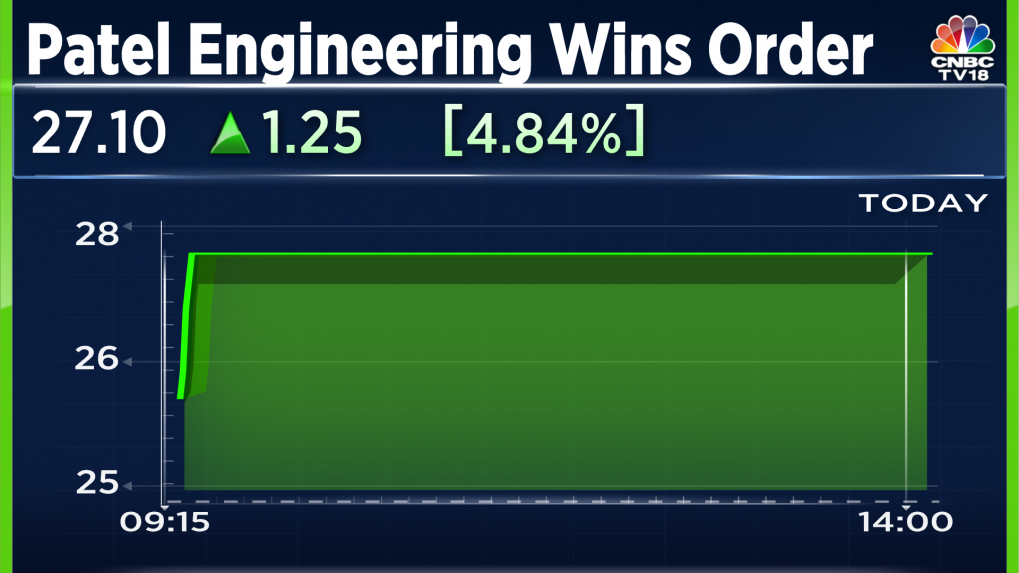 Patel Engineering shares hit 5% upper circuit on bagging Rs 519.5 crore ...