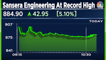 Sansera Engineering at record high after nearly 75 lakh shares change ...