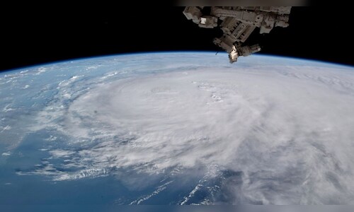 Watch Cyclone Biparjoy Video | Astronaut shares video of cyclone ...