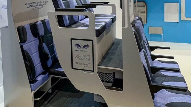 Prototype of double-decker plane seat leaves internet divided - CNBC TV18