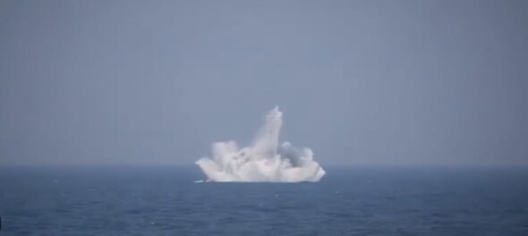 Watch: Indian Navy’s indigenously developed heavy weight torpedo tracks ...