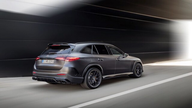 Mercedes-Benz unveils new AMG GLC SUV with updated design, hybrid ...