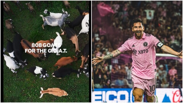 Watch: 808 Goats come together to celebrate Lionel Messi's dream debut ...