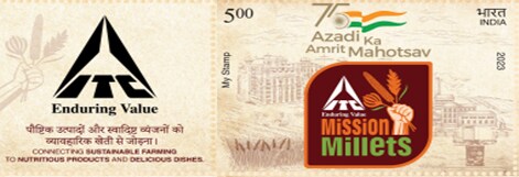 ITC launches 'Shree Anna' stamp to celebrate International Year of Millets