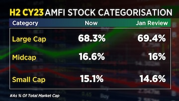 AMFI releases market cap classification for stocks: Check list of ...